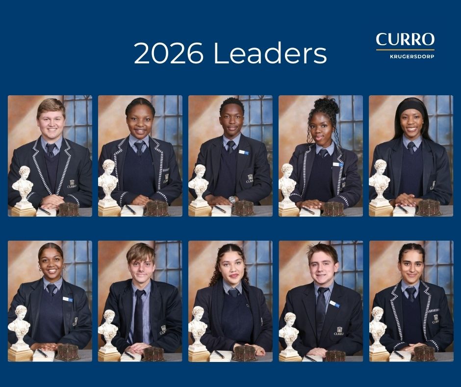 Curro Krugersdorp announces 2026 head leaders: Aeron Wecke & Katiso ...